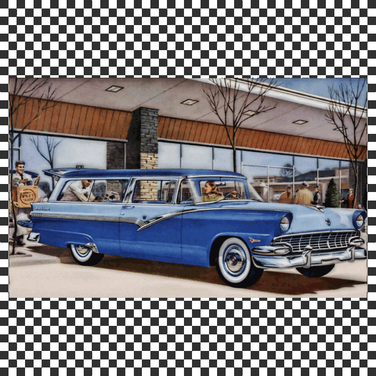 Vintage Poster Decal - A23D