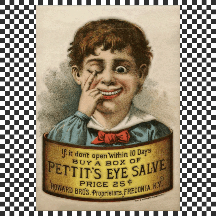 Vintage Poster Decal - A23D