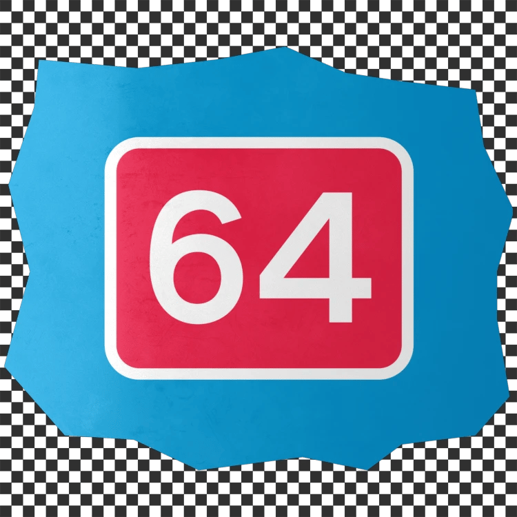 Route 64 Decal - A23D