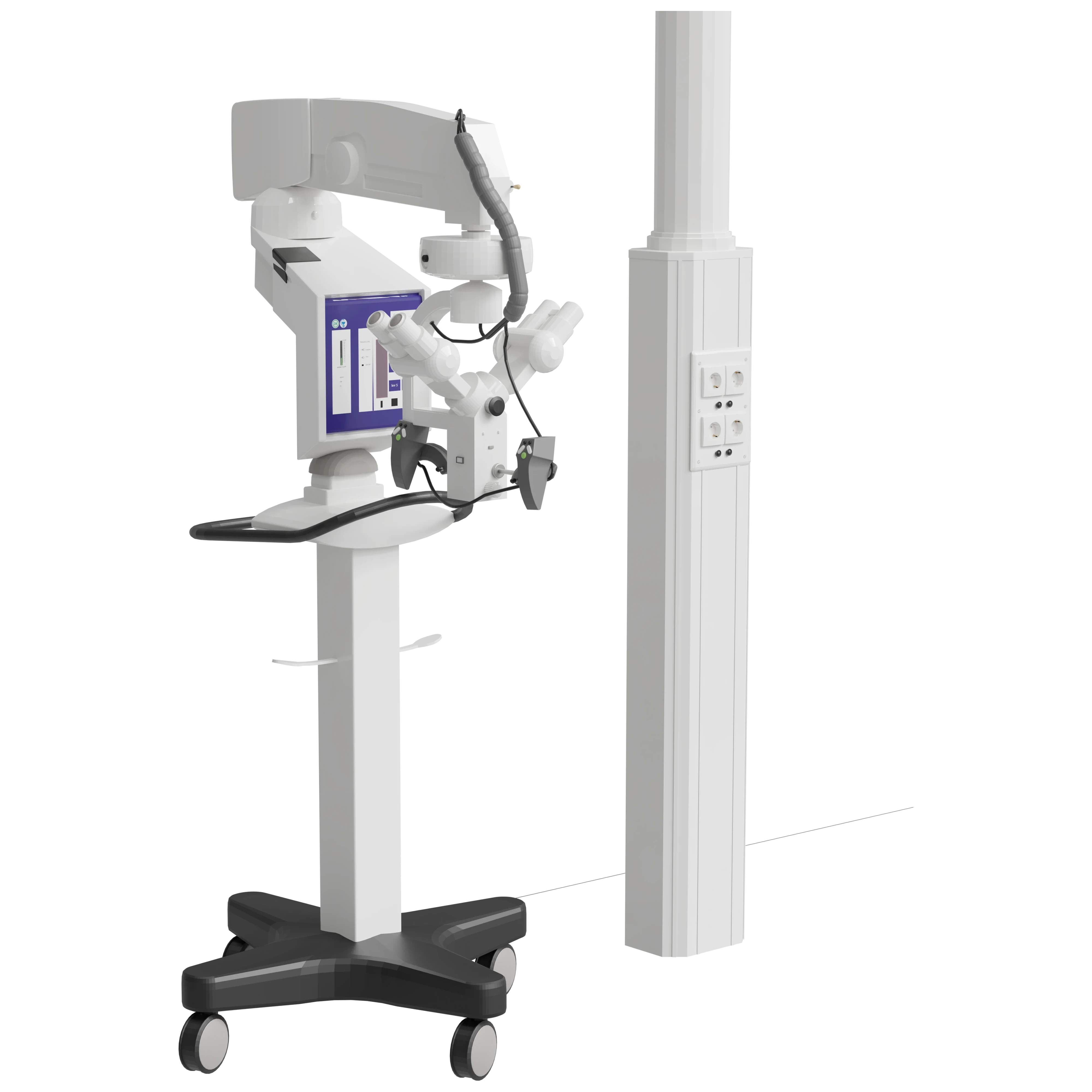 Eye Testing Machine 3d Model A23d