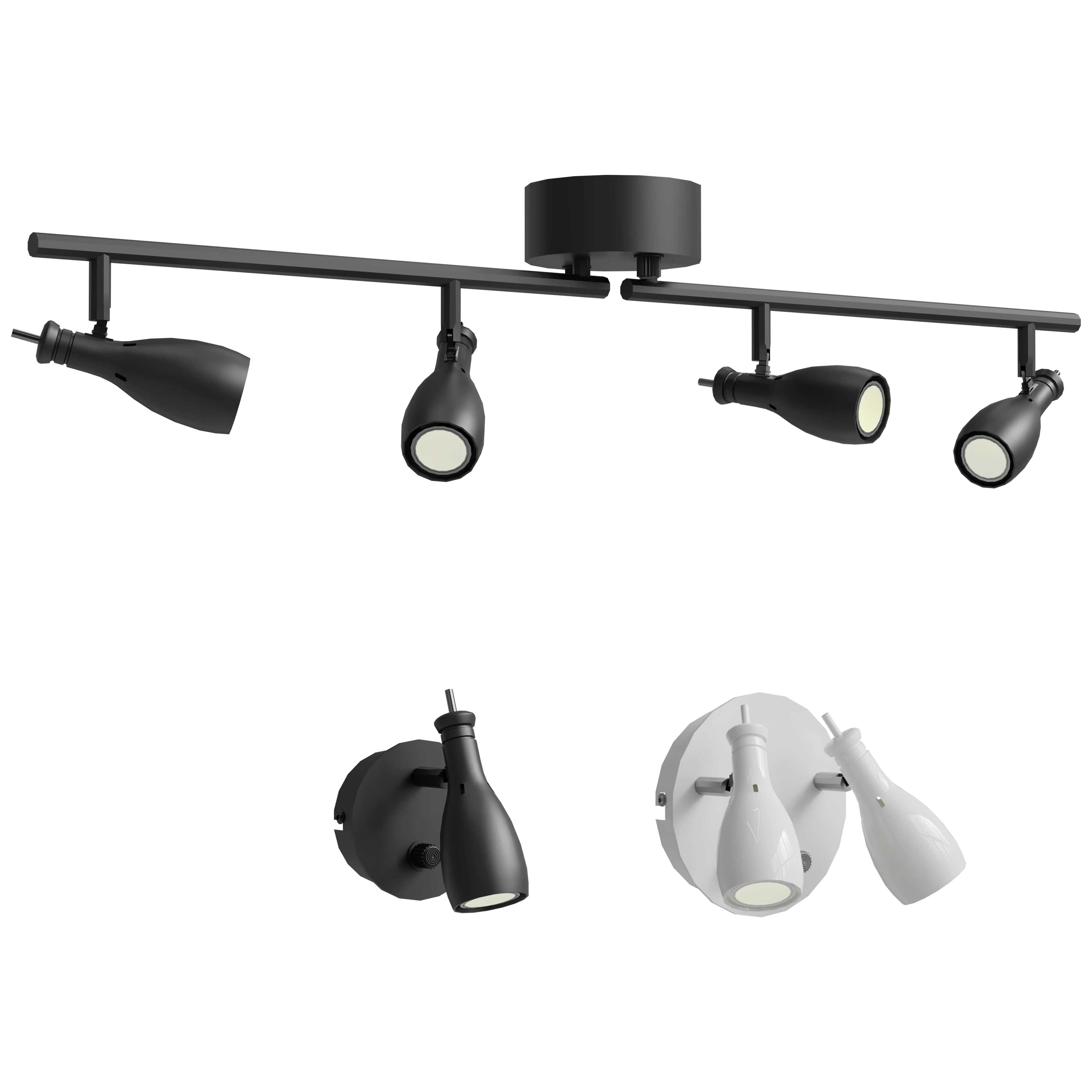 Focus Lights Set 3D Model - A23D