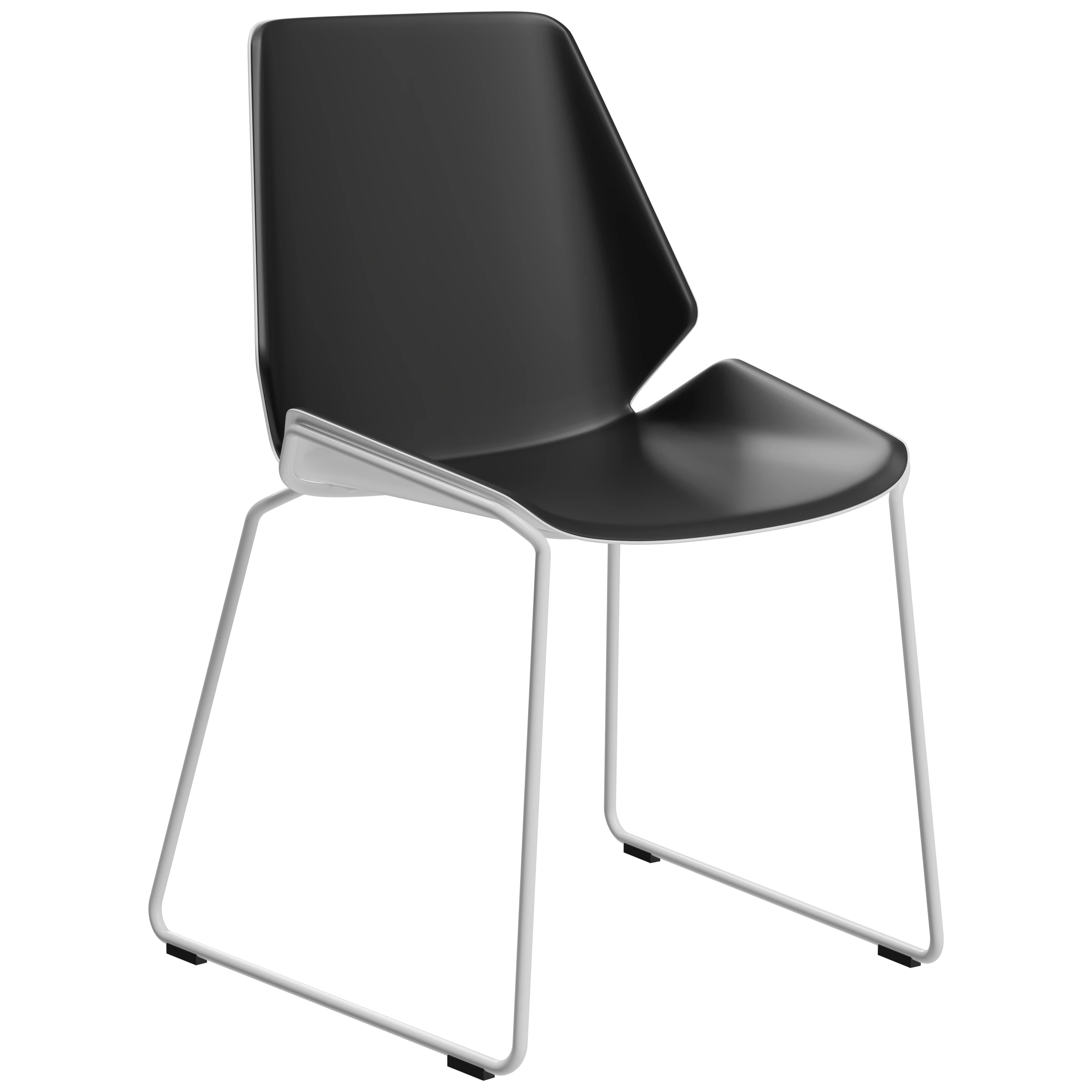 Sleek Minimalistic Chair 3D Model - A23D