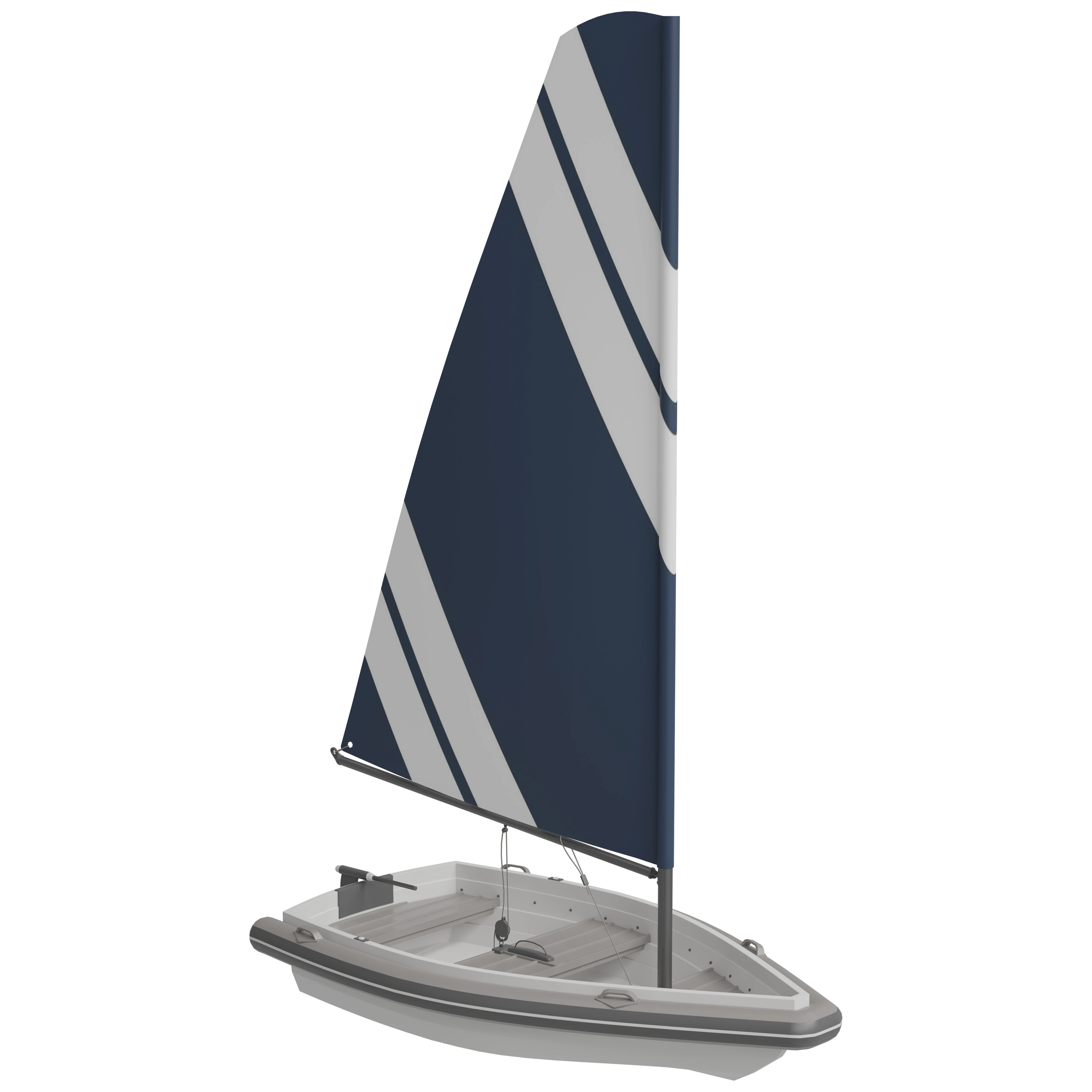 Sail Boat 3D Model - A23D