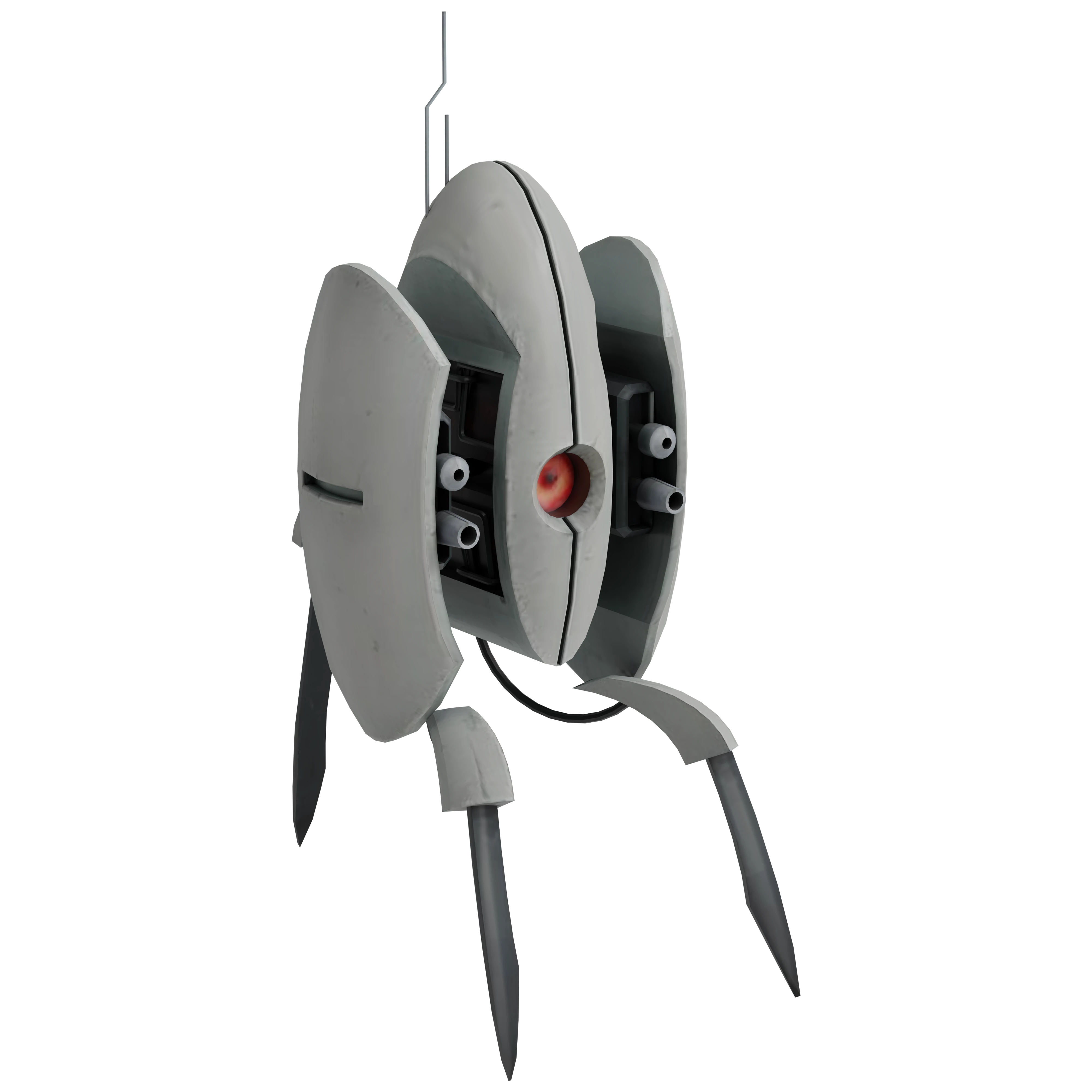 Portal Turret 3D Model - A23D