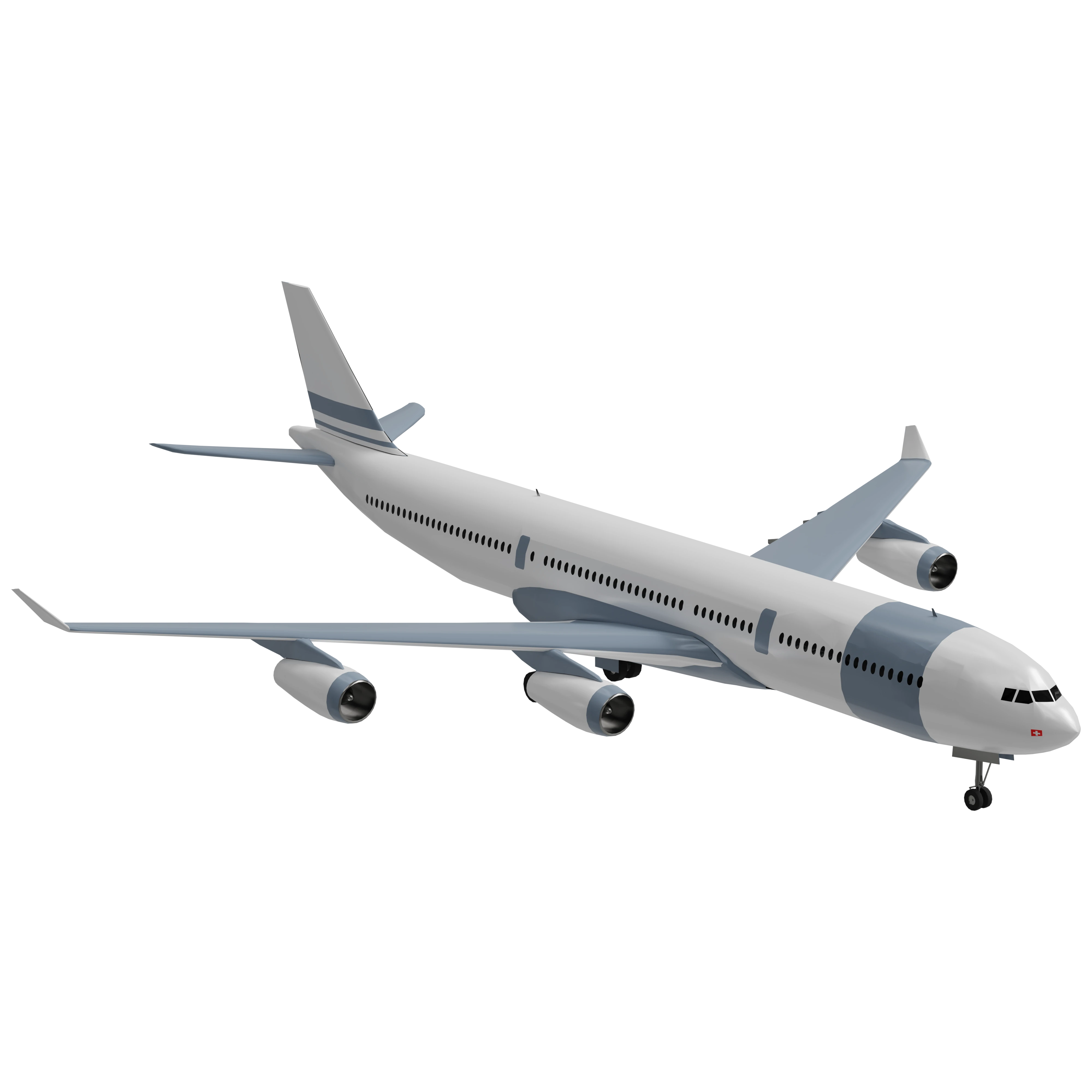 Airplane 3D Model - A23D