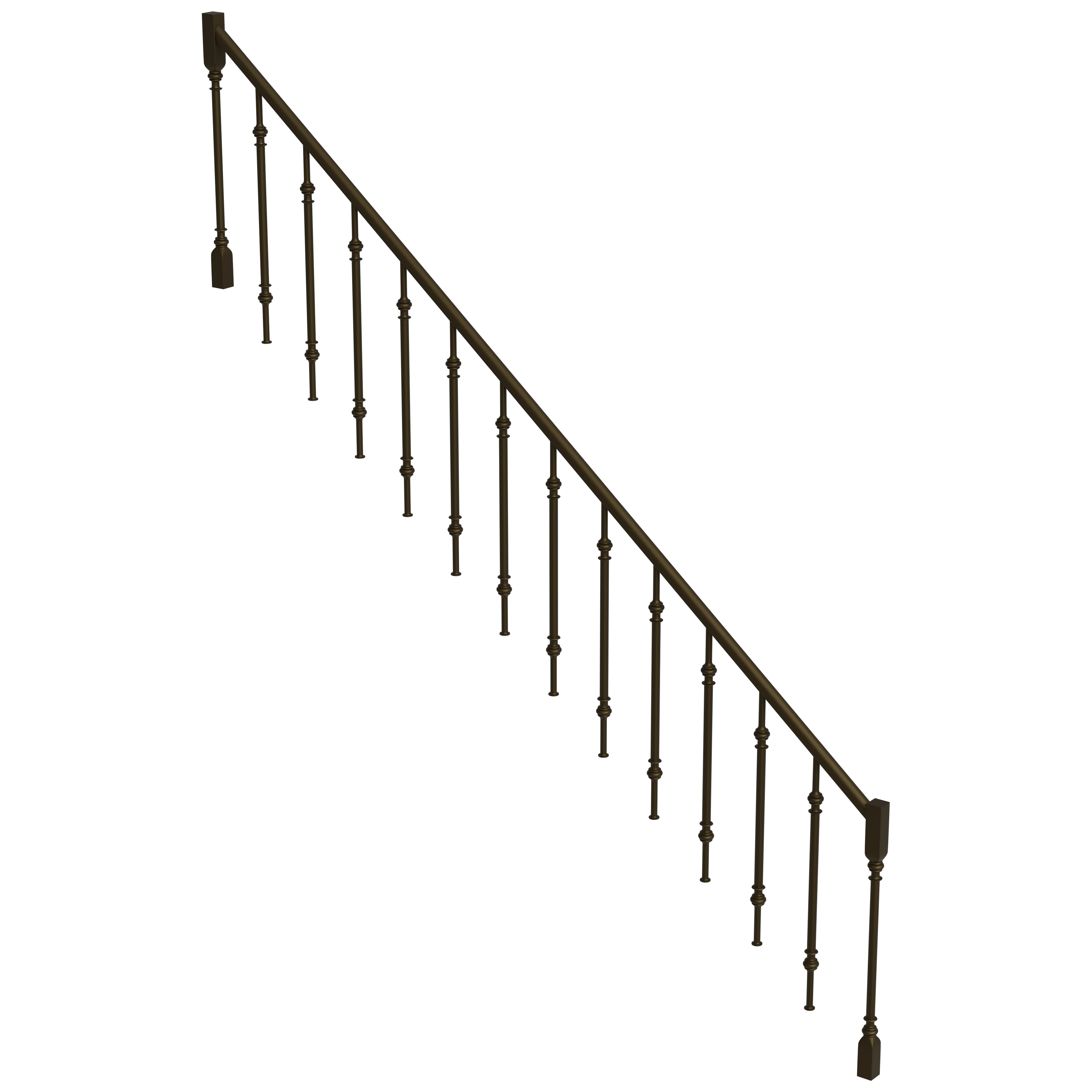 Railing 3D Model - A23D