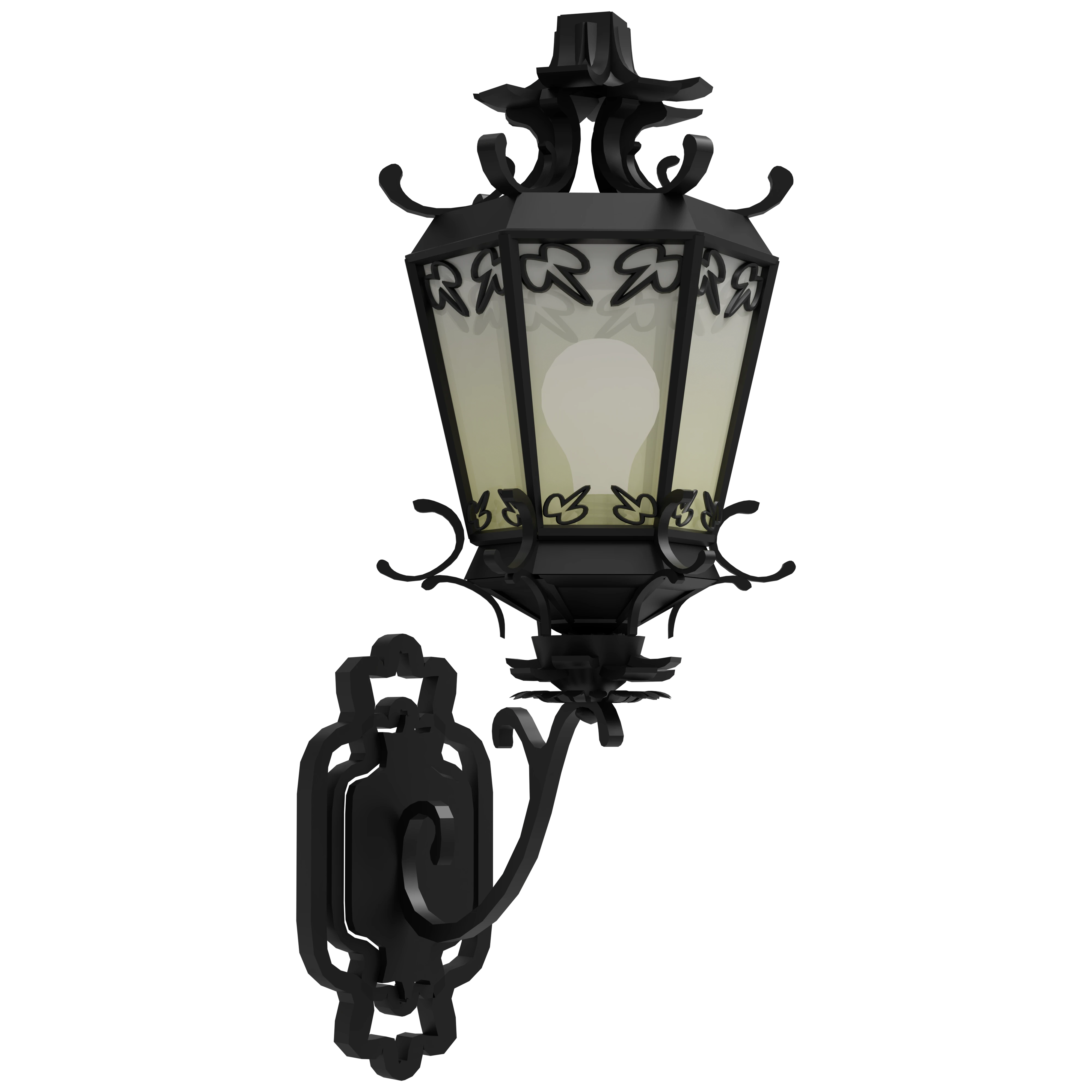 Wall Light 3D Model - A23D