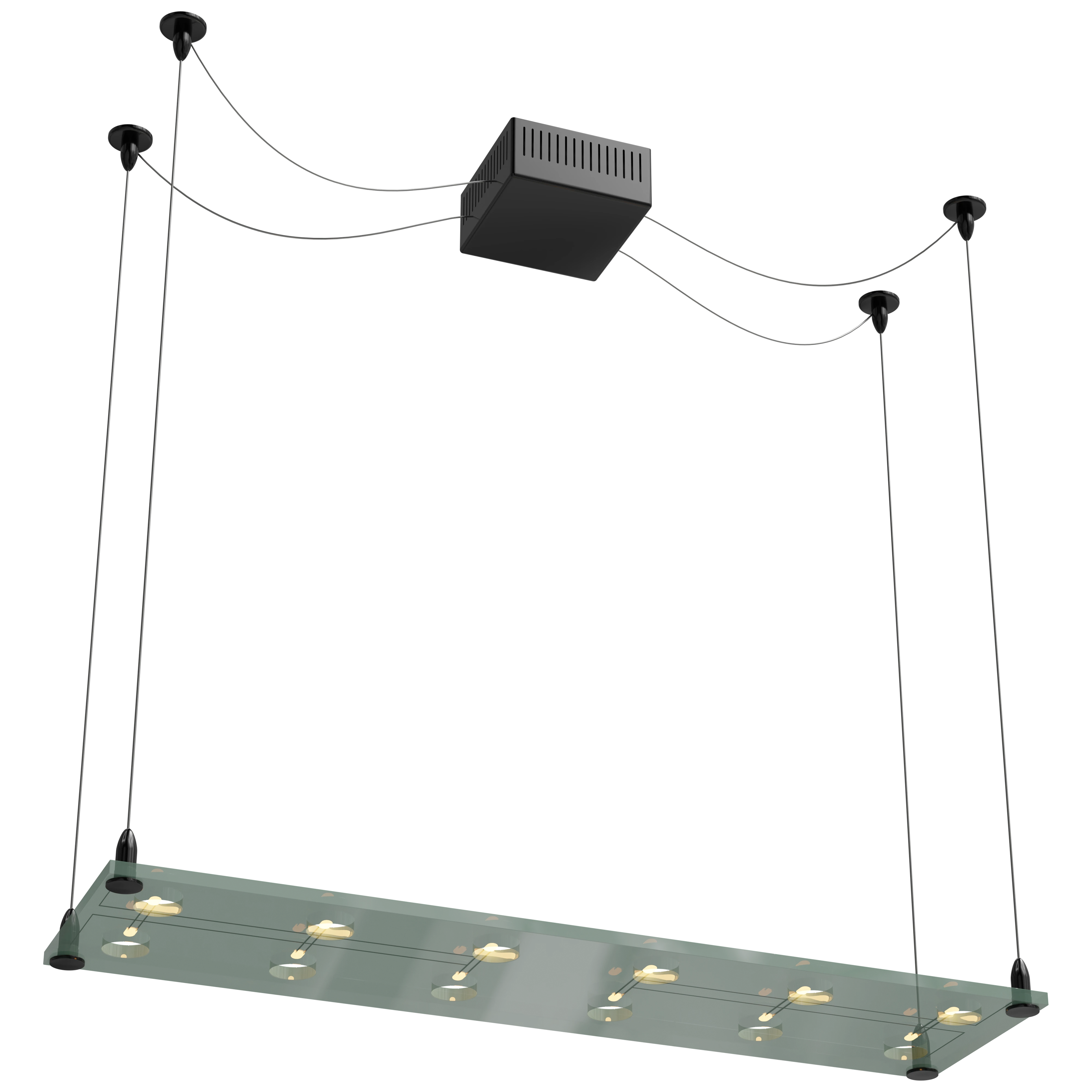 Hanging Light 3D Model - A23D