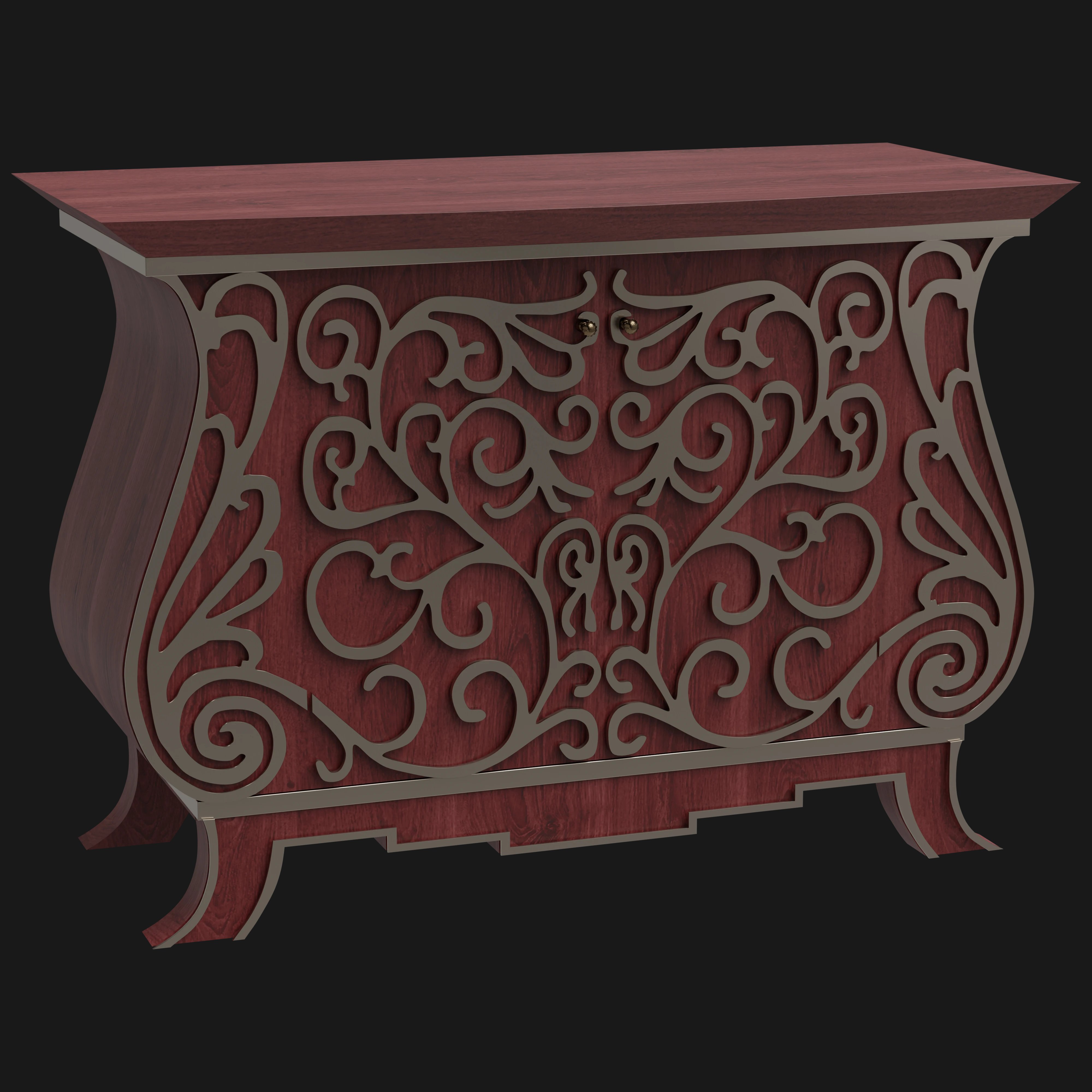 Sideboard 3D Model - A23D