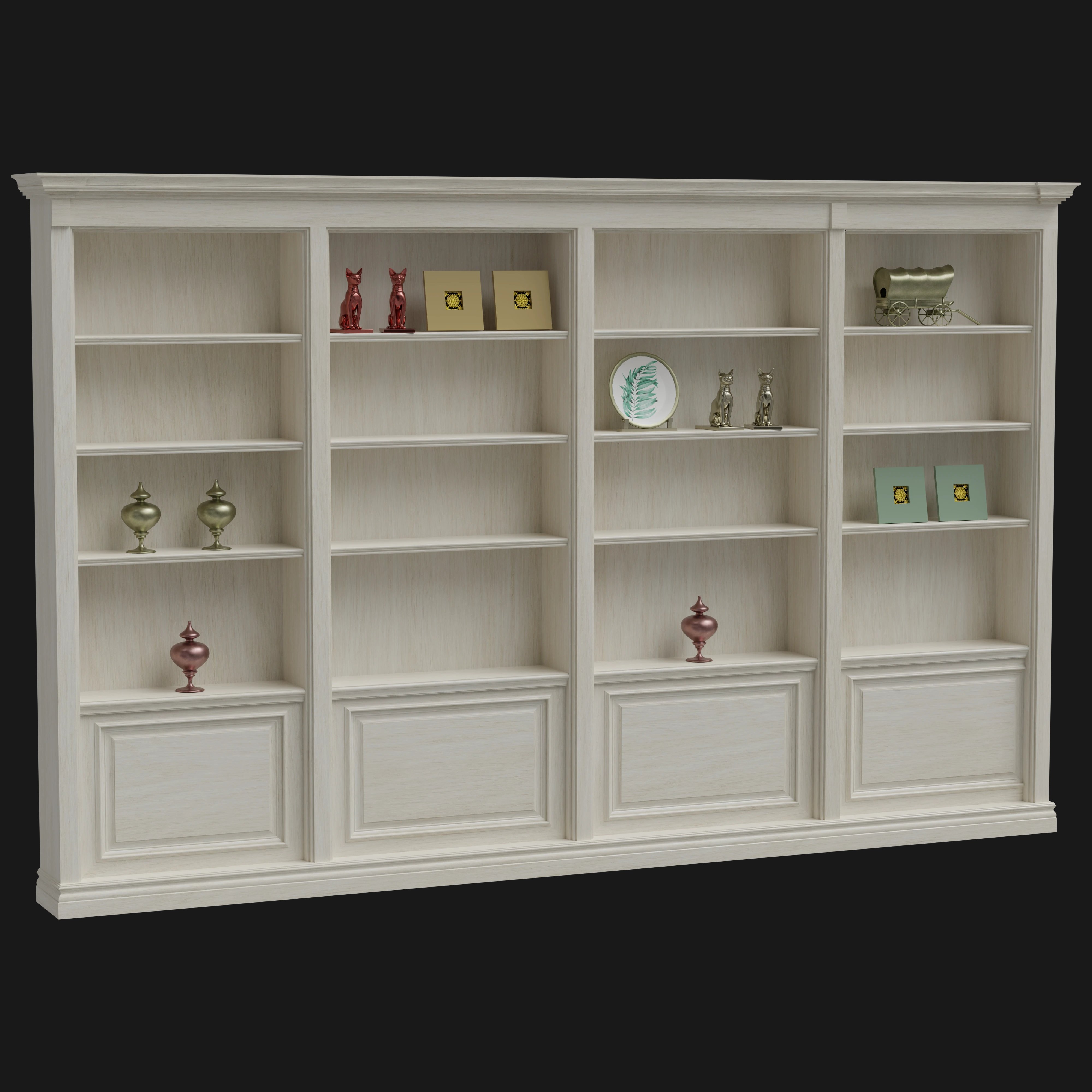 Display Cabinet 3D Model - A23D
