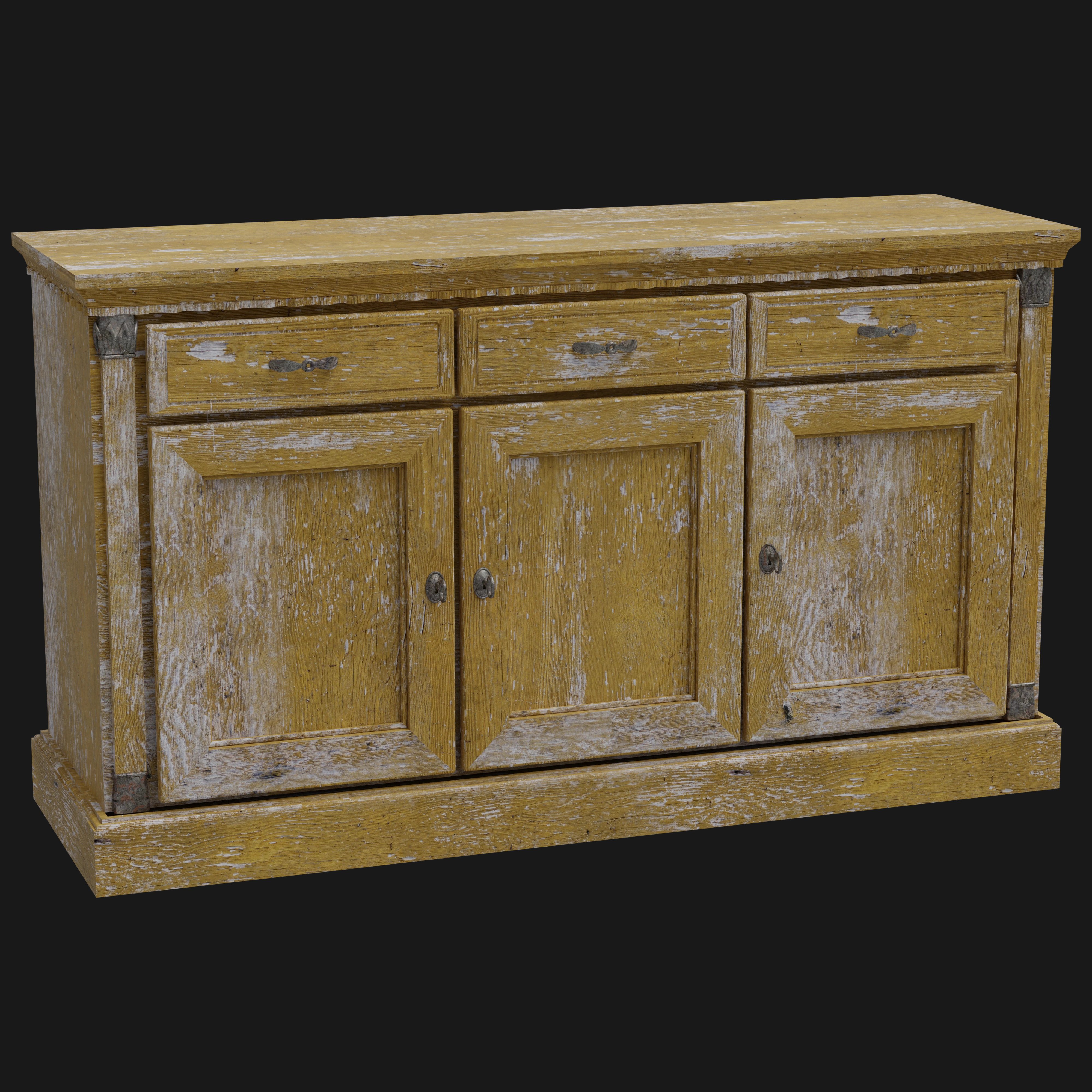 Sideboard 3D Model - A23D