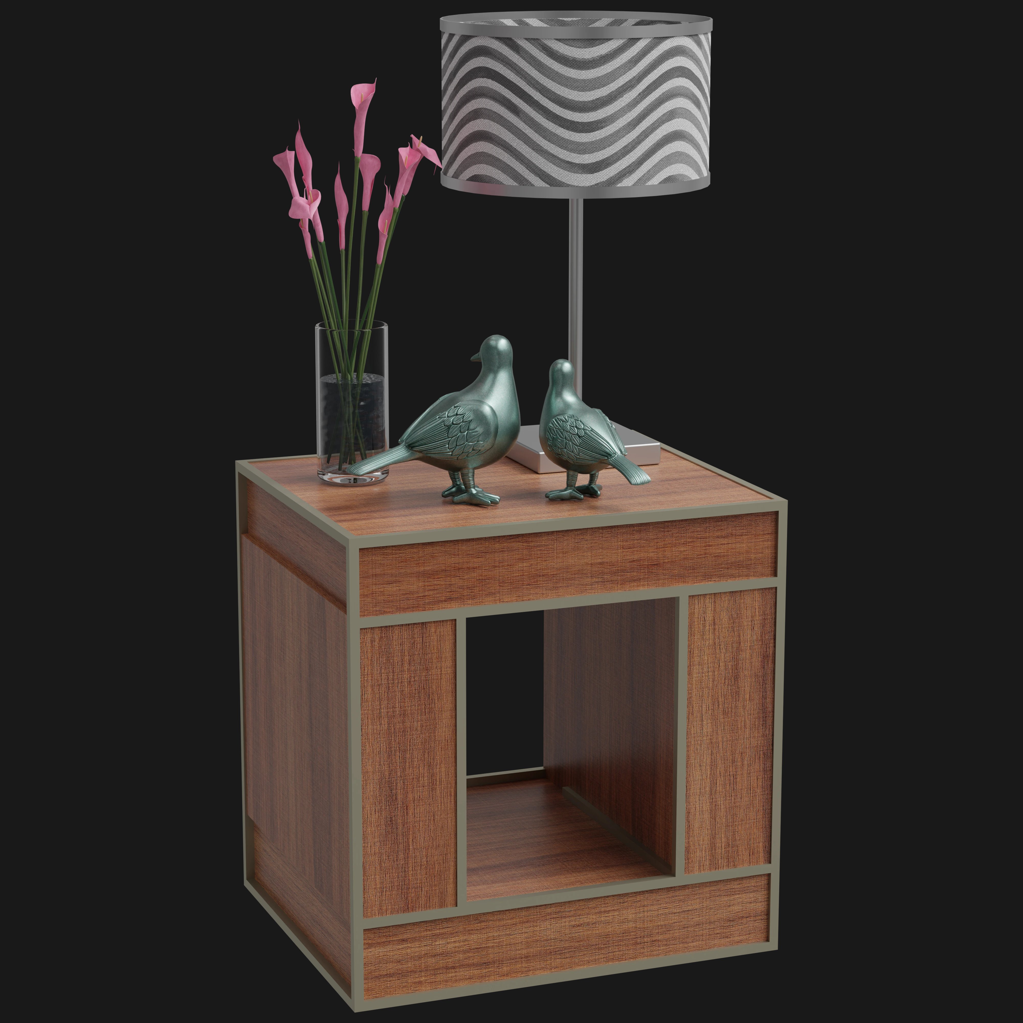 Side Table 3D Model - A23D