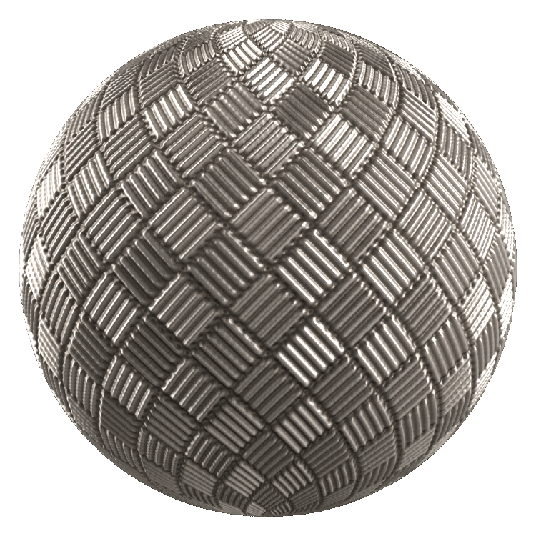 Embossed Synthetic Cloth PBR Texture - A23D