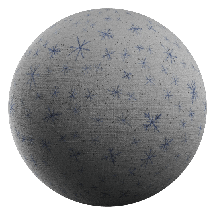 Printed Cloth PBR Texture - A23D