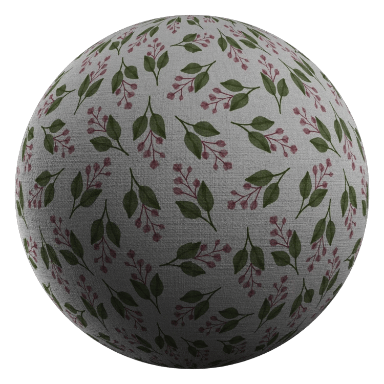 Printed Cloth PBR Texture - A23D