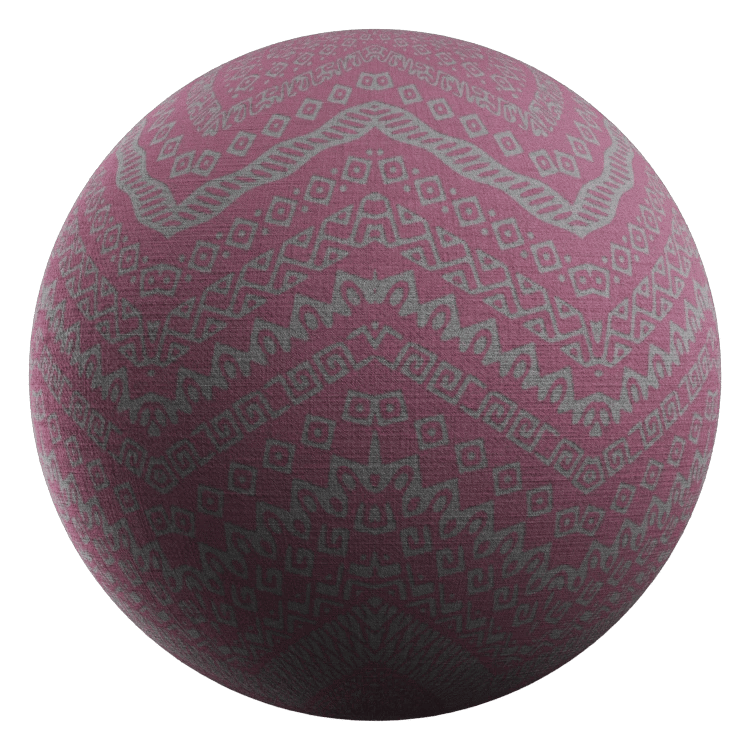 Printed Cloth PBR Texture - A23D