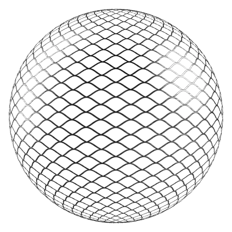 Metal Mesh PBR Texture - A23D