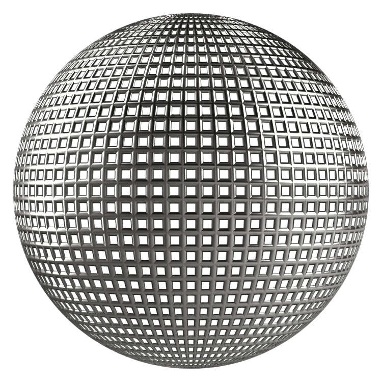 Metal Mesh PBR Texture - A23D