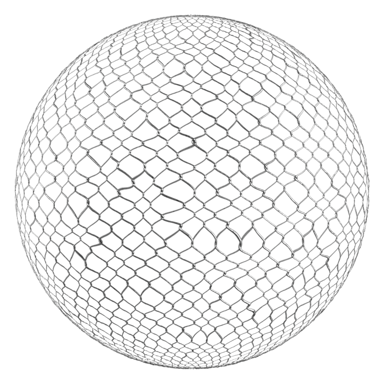 Wire Mesh PBR Texture - A23D