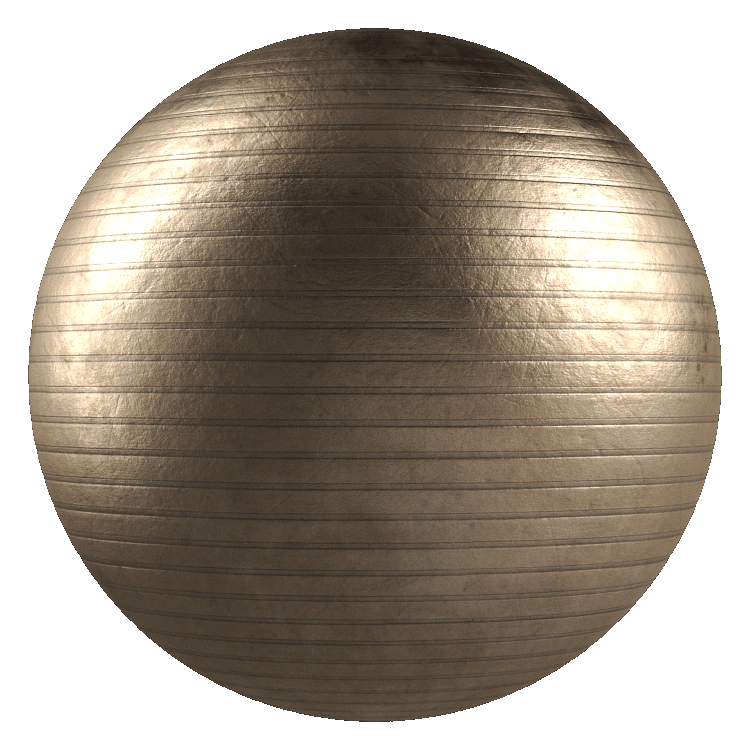 Corrugated Metal Surface PBR Texture - A23D