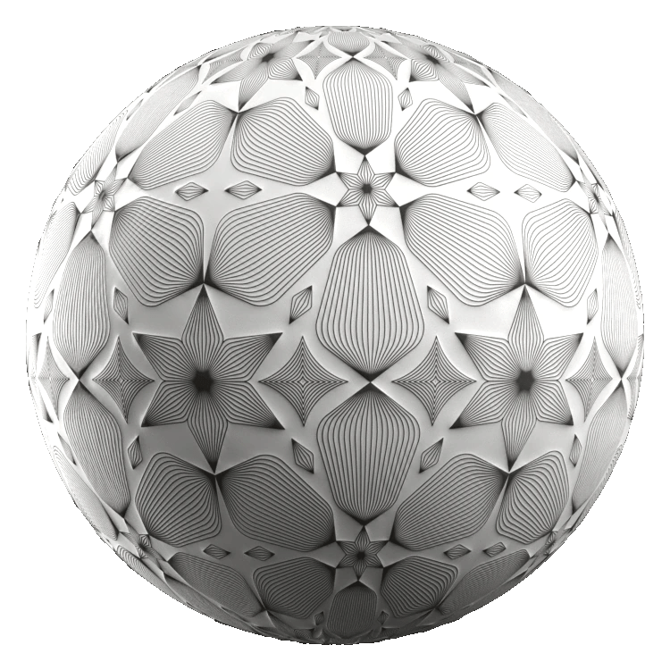 3D Printed Surface PBR Texture - A23D