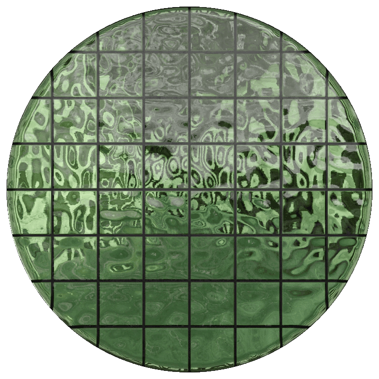 Patterned Glass Blocks PBR Texture - A23D