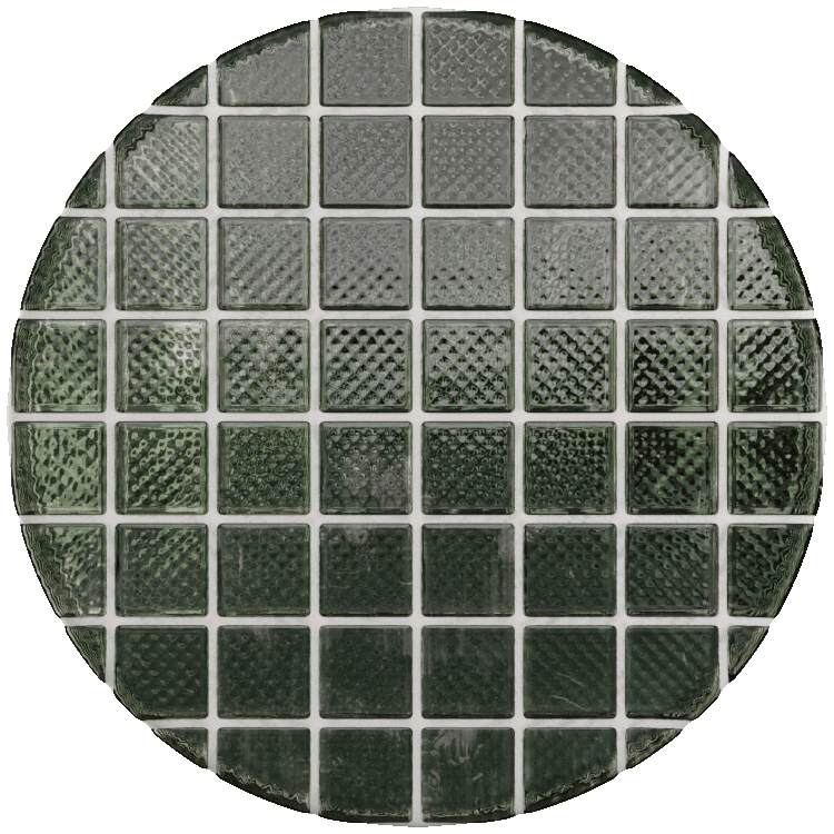 Patterned Glass Blocks PBR Texture - A23D