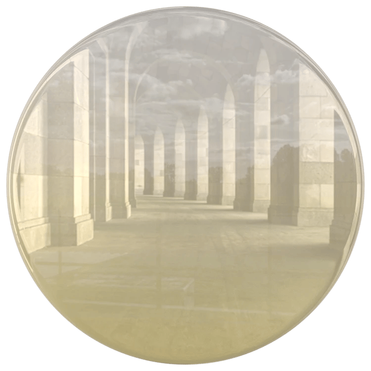 Gradient Translucent Glass Surface PBR Texture - A23D