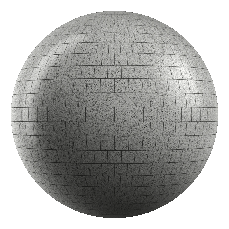 Granite Mosaic PBR Texture - A23D