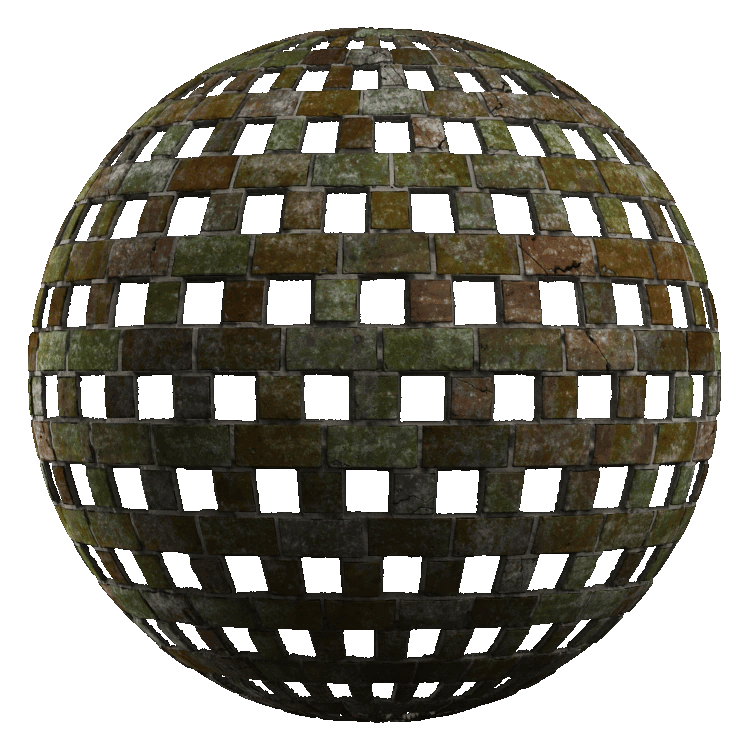 Stone Screen Wall PBR Texture - A23D