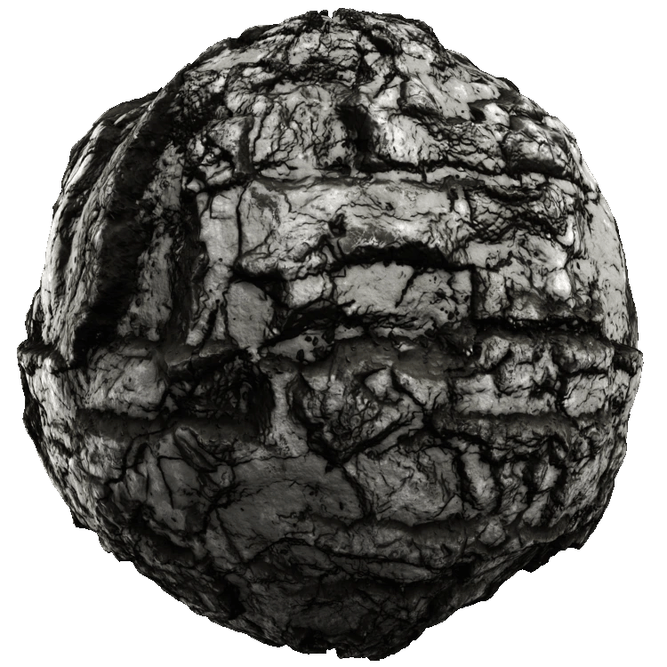 Snowy Rock PBR Texture - A23D