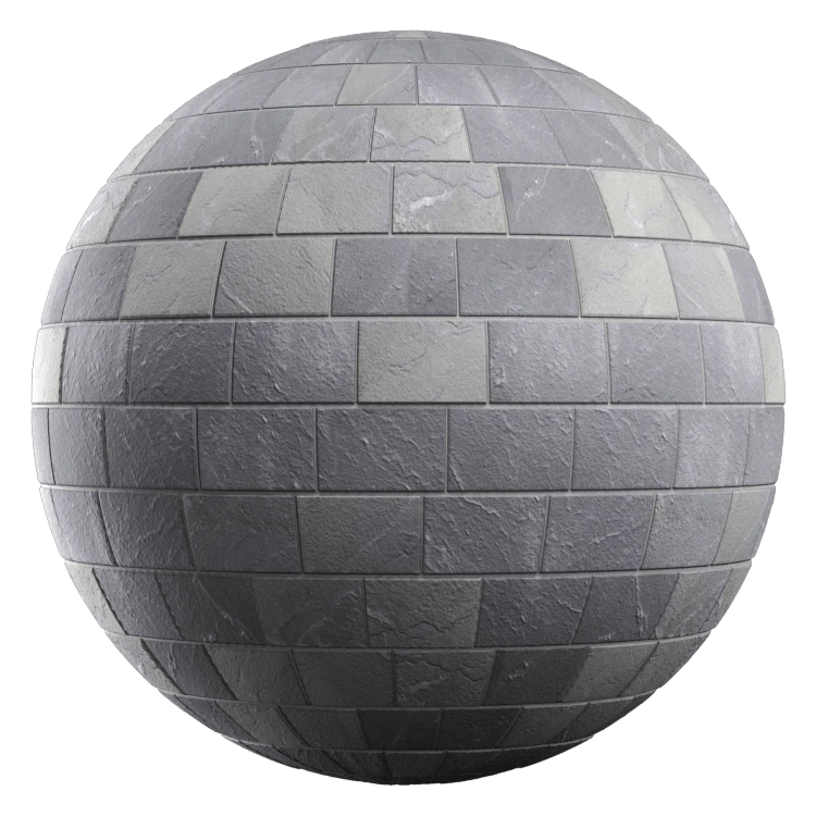 Stone Pavement & Cladding PBR Texture - A23D