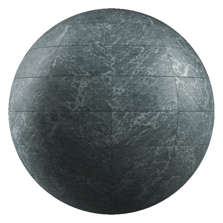 Rectangular Stone Tiles PBR Texture - A23D