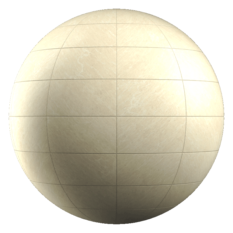 Rectangular Stone Tiles PBR Texture - A23D