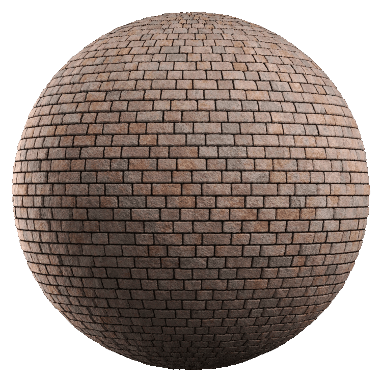 Staggered Paver Block PBR Texture - A23D