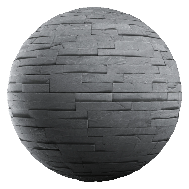 Stone Cladding PBR Texture - A23D