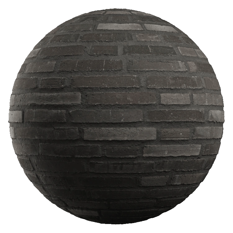 Brick Wall PBR Texture - A23D