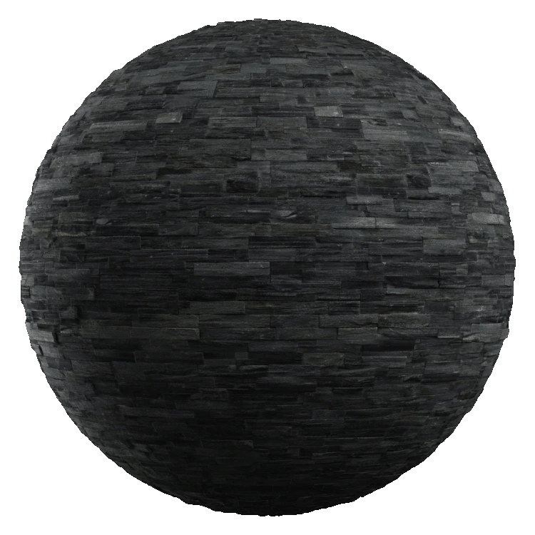 Stacked Stone Tiles PBR Texture - A23D