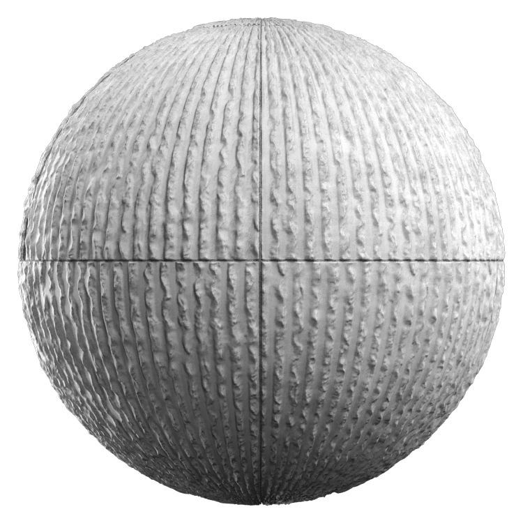 Patterned Concrete Surface PBR Texture - A23D