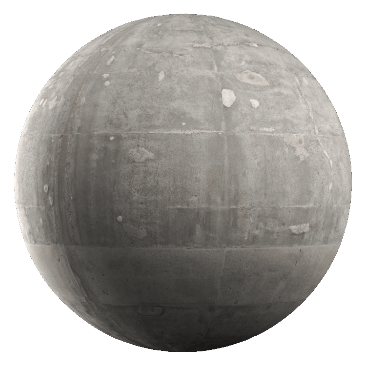 Formed Concrete PBR Texture - A23D