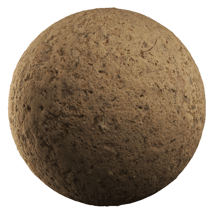 Compressed Clay PBR Texture - A23D