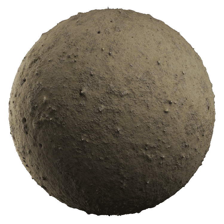 Compressed Soil PBR Texture - A23D
