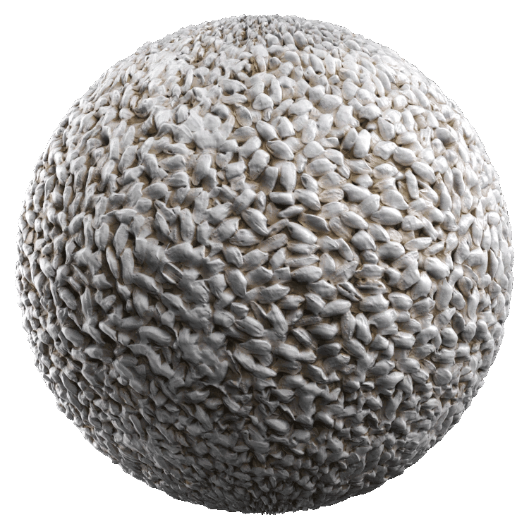 Rice PBR Texture - A23D