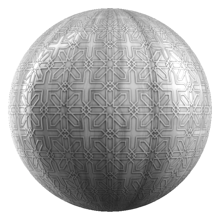 Stone Ornamental Carving PBR Texture - A23D