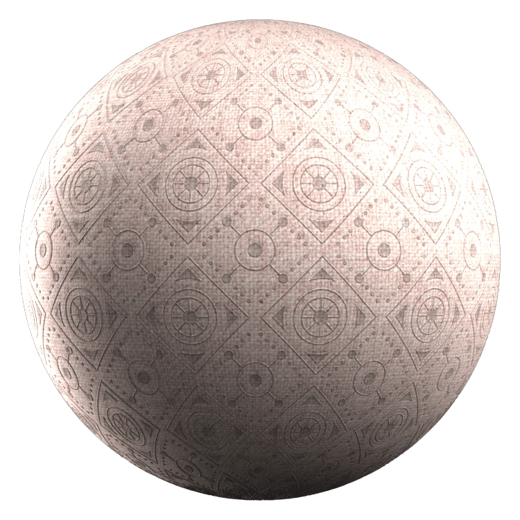 Embossed Fabric PBR Texture - A23D