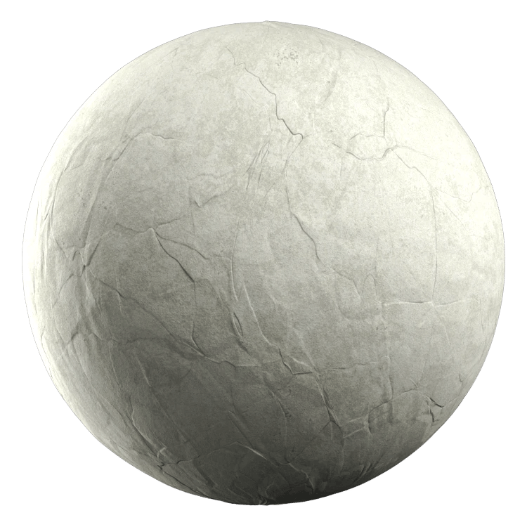 Crumbled Paper PBR Texture - A23D