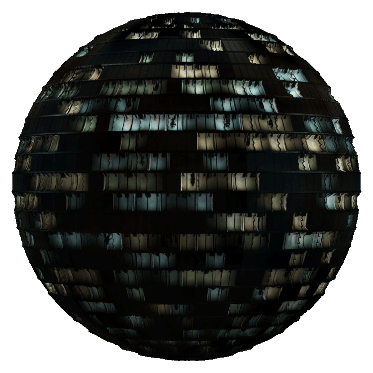 Building Facade PBR Texture - A23D