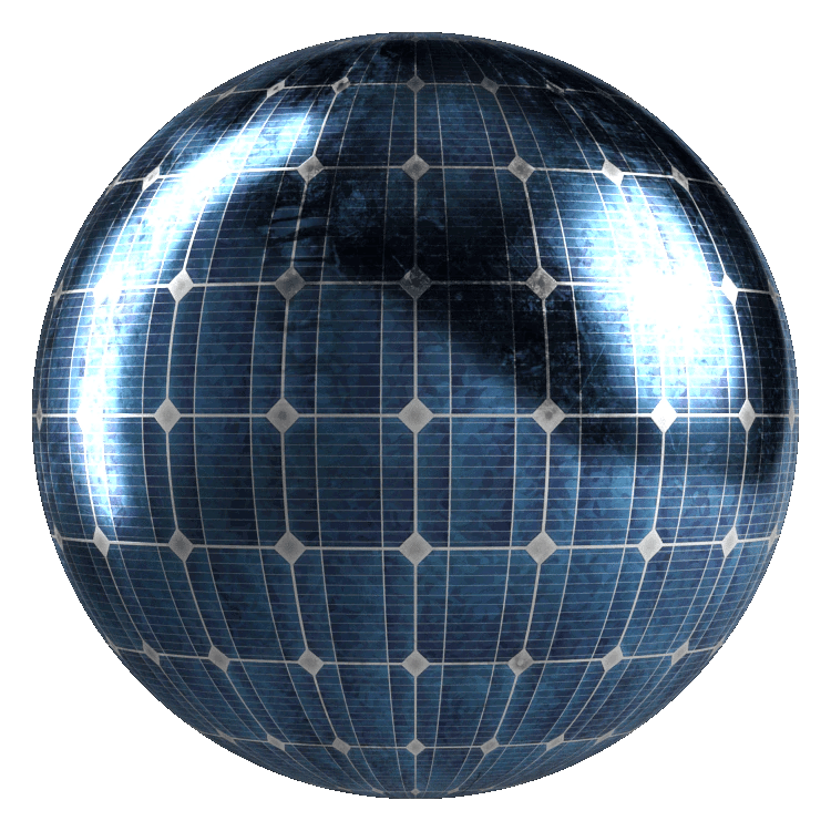 Solar Panel PBR Texture - A23D