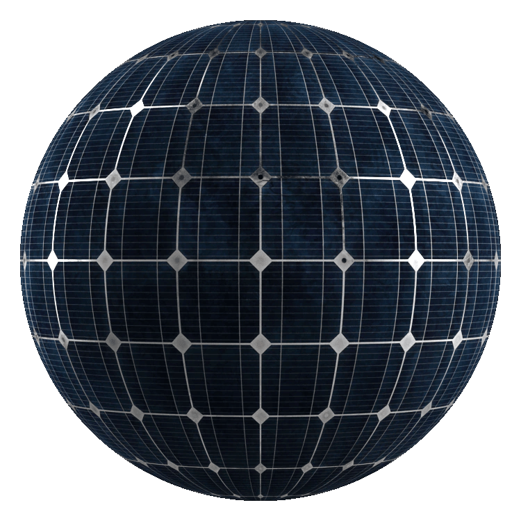 Solar Panel PBR Texture - A23D