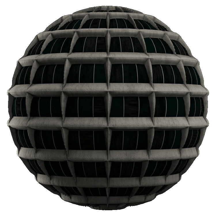 Building Facade PBR Texture - A23D